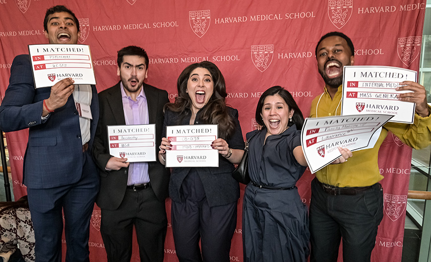 Match Day at Harvard Medical School Marks Milestone for Class of 2026 ...